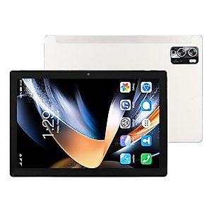 SHYEKYO 10.1 Inch Tablet, 5G WiFi Tablet 100-240V Dual Speakers 7000mAh for Office for Android 13 (US Plug)