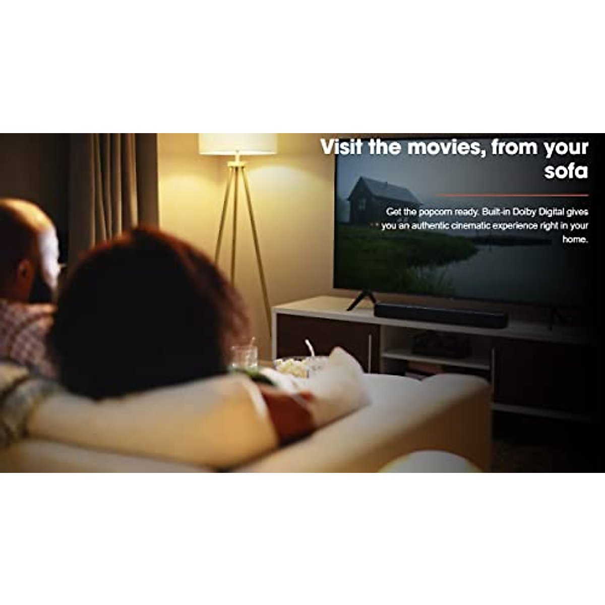 JBL BAR-2-0-ALL-IN-ONE-MK2 Compact 2ch Soundbar with Dolby Digital with an Additional 1 Year Coverage by Epic Protect (2022)