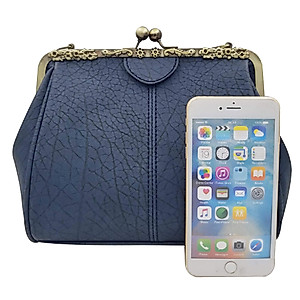 Donalworld Women Retro Hollow out PU Leather Handbag L Flp