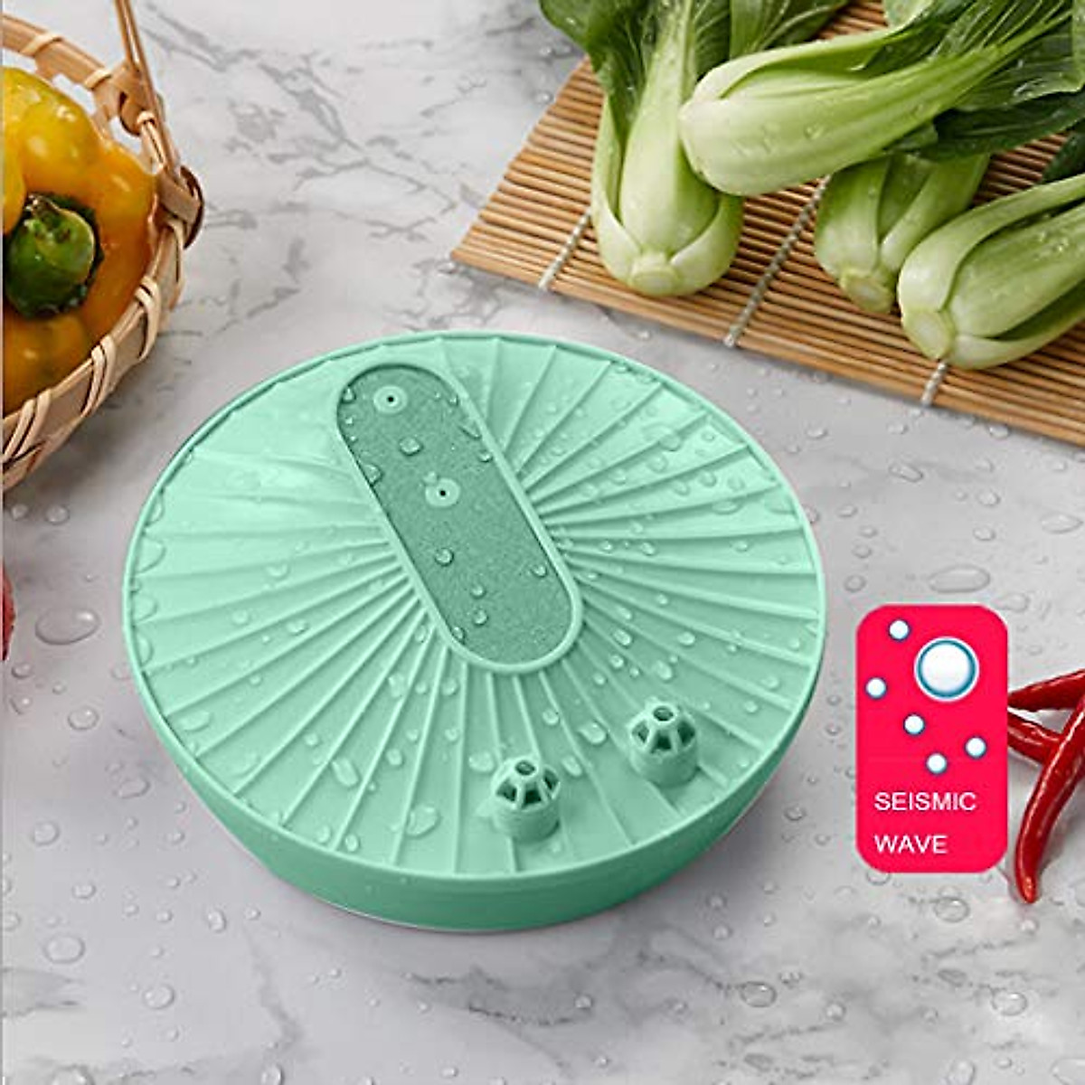 Mini Ultrasonic Dishwasher,USB Dishwasher Multifunction Portable & Countertop Smart Dishwashers,High Pressure Wave Integrated Cleaner Tool for Dishes, Vegetable Fruit Washing (A)