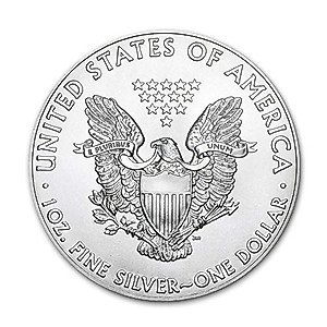 2020 1 oz Silver American Eagle Brilliant Uncirculated with a Certificate of Authenticity $1 BU