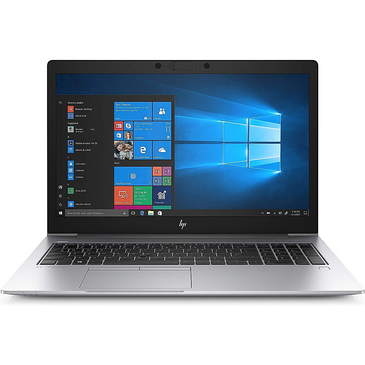 HP EliteBook 850 G6 15.6" FHD Laptop, Workstation, Intel Core i7-8565U, 32GB RAM, 512GB SSD, AMD Radeon 550X 4G, Backlit Keyboard, Fingerprint, Windows 10 Pro (Renewed)