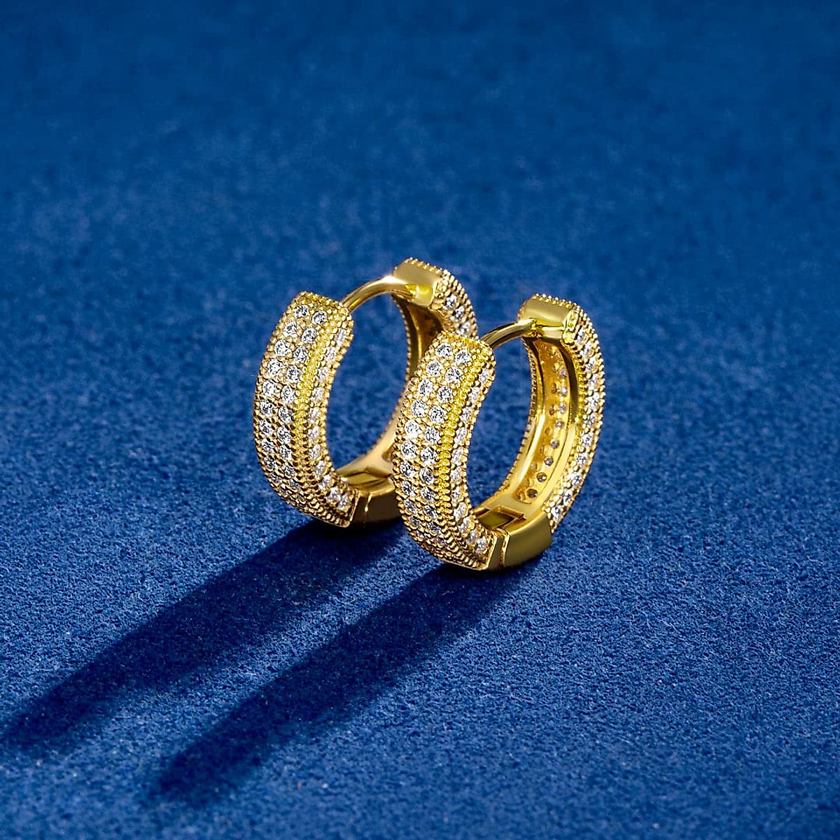 HELLOICE Moissanite Earring (Gold)