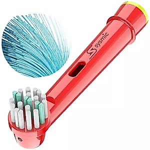 Children Toothbrush Heads 8PCS Compatible with Kids Oral B Toothbrush Head Replacement Soft Bristle Colourful Electric Toothbrush Heads for Children