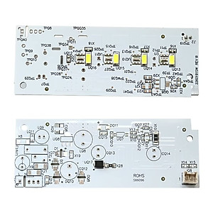 W10515057,W10398007 WPW10515057 AP6022533 PS11755866 LED Light Board Replacement for Whirlpool WRS325FDAM02 Refrigerator
