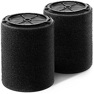 VF7000 Replacement Filter Compatible with Ridgid Wet Only Vac Filter for Ridgid 5-20 Gallon Wet/Dry Vacuums 2pack