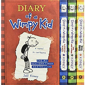 Diary of a Wimpy Kid Box of Books 1-4