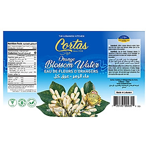 Cortas - Orange Blossom Water (Large), 17 Fl Oz