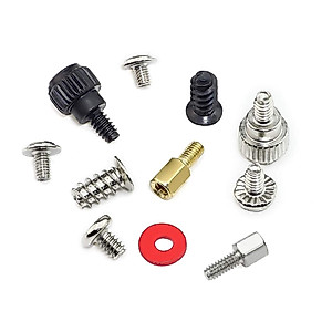 300Pcs Personal Computer Screw Standoffs Set Assortment Kit with A Screwdriver for Hard Drive Computer Case Motherboard Fan Po DaJiKan