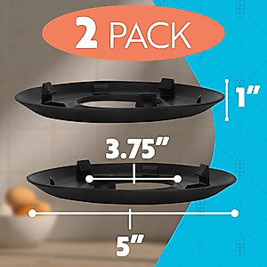 IMPRESA [2 Pack]Dough Mixer Shield for KitchenAid Mixer Accessories to Keep Your Machine Clean - Time & Energy Saving Bread Mixer Attachment - Shield Attachment for KitchenAid Dough Hook