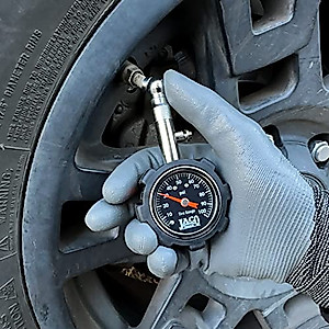 JACO Deluxe Tire Pressure Gauge - 100 PSI