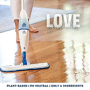 Quick Shine Multi Surface Floor Cleaner 64oz | Plant-Based, Ready to Use, Dirt Dissolving, Streak Free, No Rinse | Use on Hardwood, Laminate, Luxury Vinyl Plank, Tile & Stone | Safer Choice