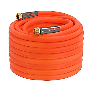 YAMATIC Heavy Duty Garden Hose 5/8 in x 75 ft, Super Flexible Water Hose, All-weather, Lightweight, Burst 600 PSI