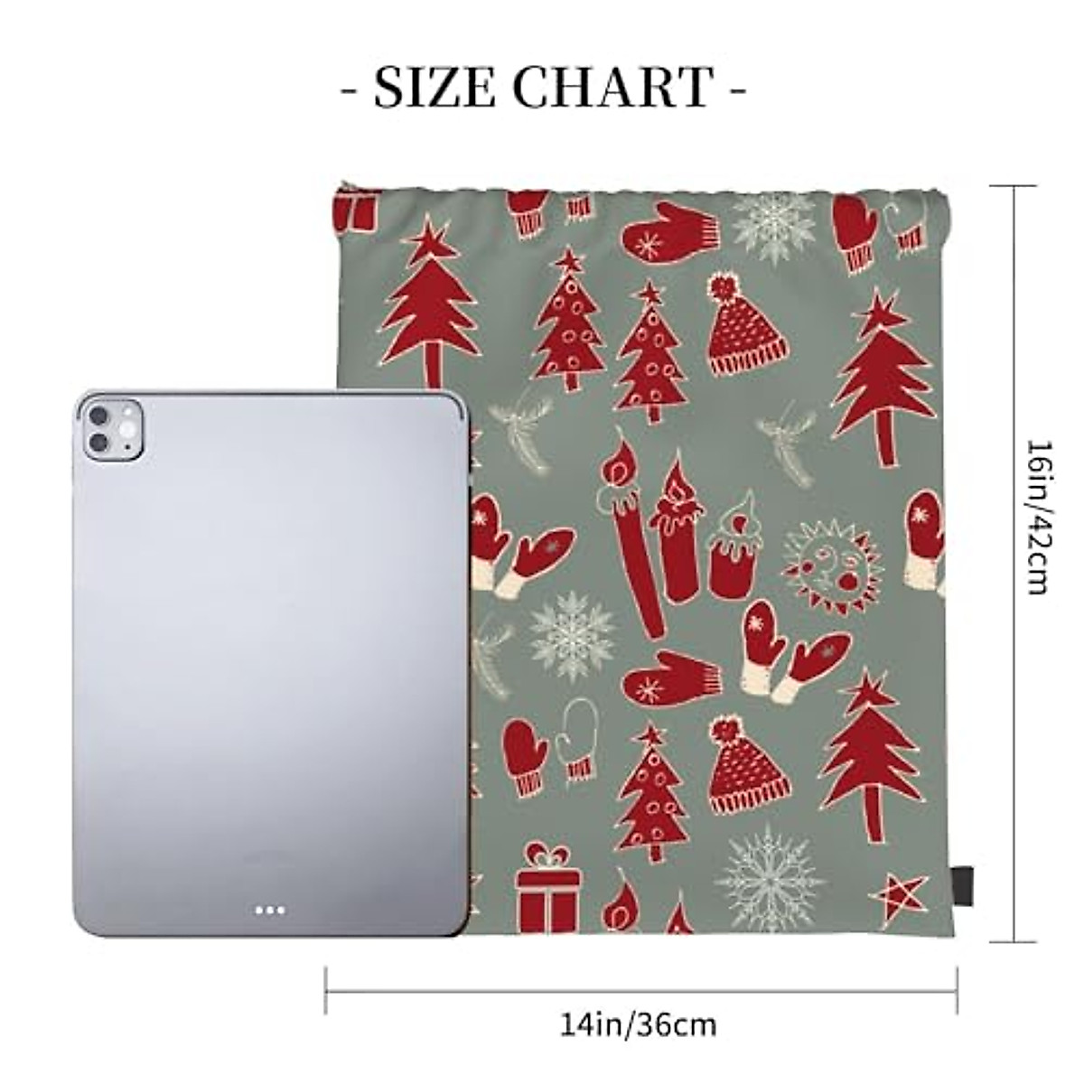 Delhiponics Red Decorative Elements Drawstring Backpack Waterproof Gym Sports Trave String Bag Adjustable Lightweight Drawstring Bag Sports Dance Sackpack