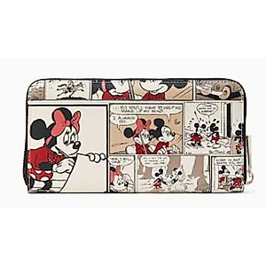 Kate Spade New York Disney X Mickey Mouse Large Continental Wallet