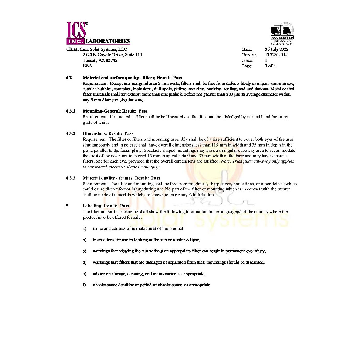 Lunt Solar Systems 50-Pack Premium Solar Eclipse Glasses ISO Certified Eclipse Glasses 2024 for Direct Sun Viewing -Approved 2024 Solar Eclipse Glasses