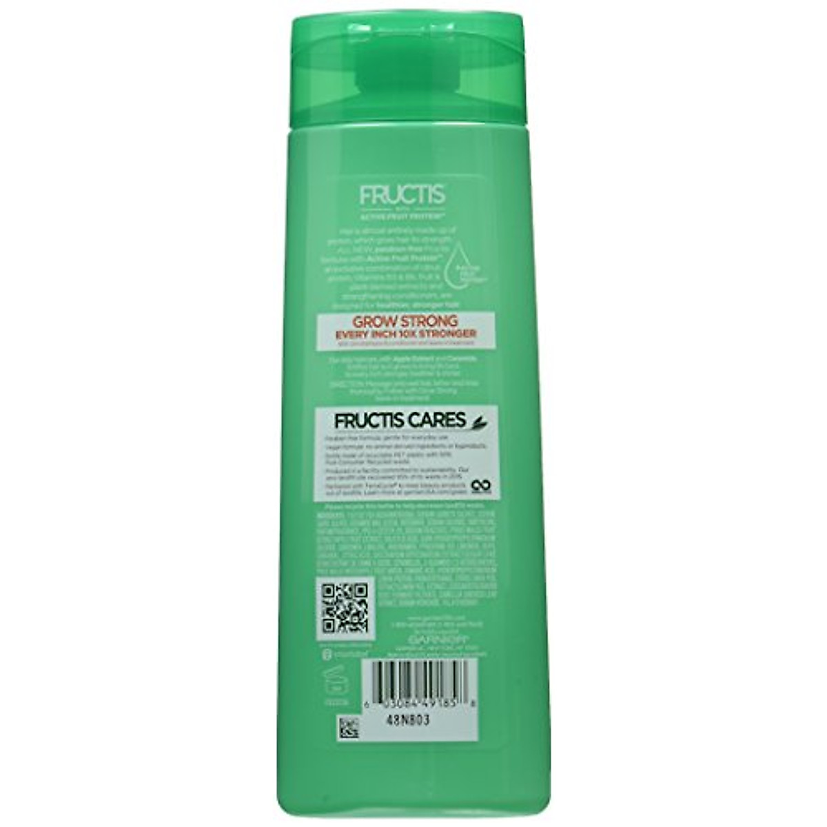 Garnier Fructis Grow Strong 2-in-1 Shampoo and Conditioner, 12.5 fl. oz.