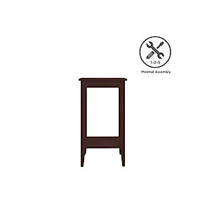 DHP Rosewood Tall End Table