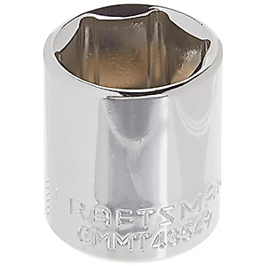 CRAFTSMAN Socket, Metric, 3/8-Inch Drive, 19mm (CMMT43549)