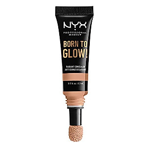 NYX PROFESSIONAL MAKEUP Born To Glow Radiant Concealer, Medium Coverage - Soft Beige