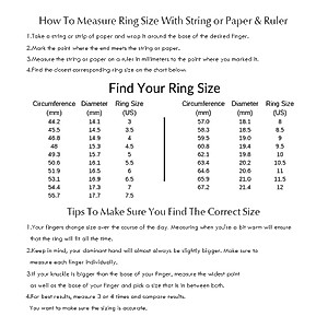 WOAINI 0.5-3 Carat Moissanite Ring, Platinum Plated Sterling Silver Round Cut Solitaire Ring for Women, Engagement, Promise, Wedding