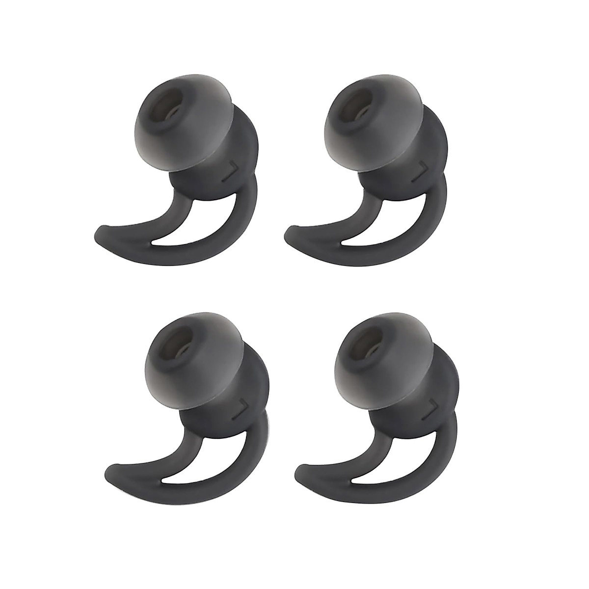 TECKEEN 4X Silicone Medium Size Replace Earbuds for Bose QC30/QC20/QC20i/SoundSport SIE2i IE2 IE3