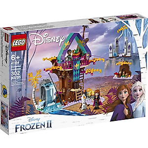 LEGO Disney Frozen II Enchanted Treehouse 41164 Toy Treehouse Building Kit Featuring Anna Mini Doll and Bunny Figure for Pretend Play (302 Pieces)