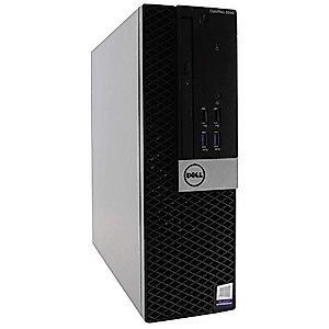 Dell Optiplex 3040 Desktop Computer PC, Intel Quad-Core i5, 512GB SSD Storage, 16GB DDR3 RAM, Windows 10 Pro, DVD, WiFi, New 24in Monitor, Wireless Keyboard and Mouse (Renewed)