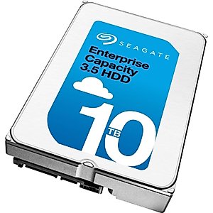 Seagate Enterprise Capacity ST10000NM0206 10TB 7200RPM SAS 12.0 GB/S 256MB Enterprise Hard Drive