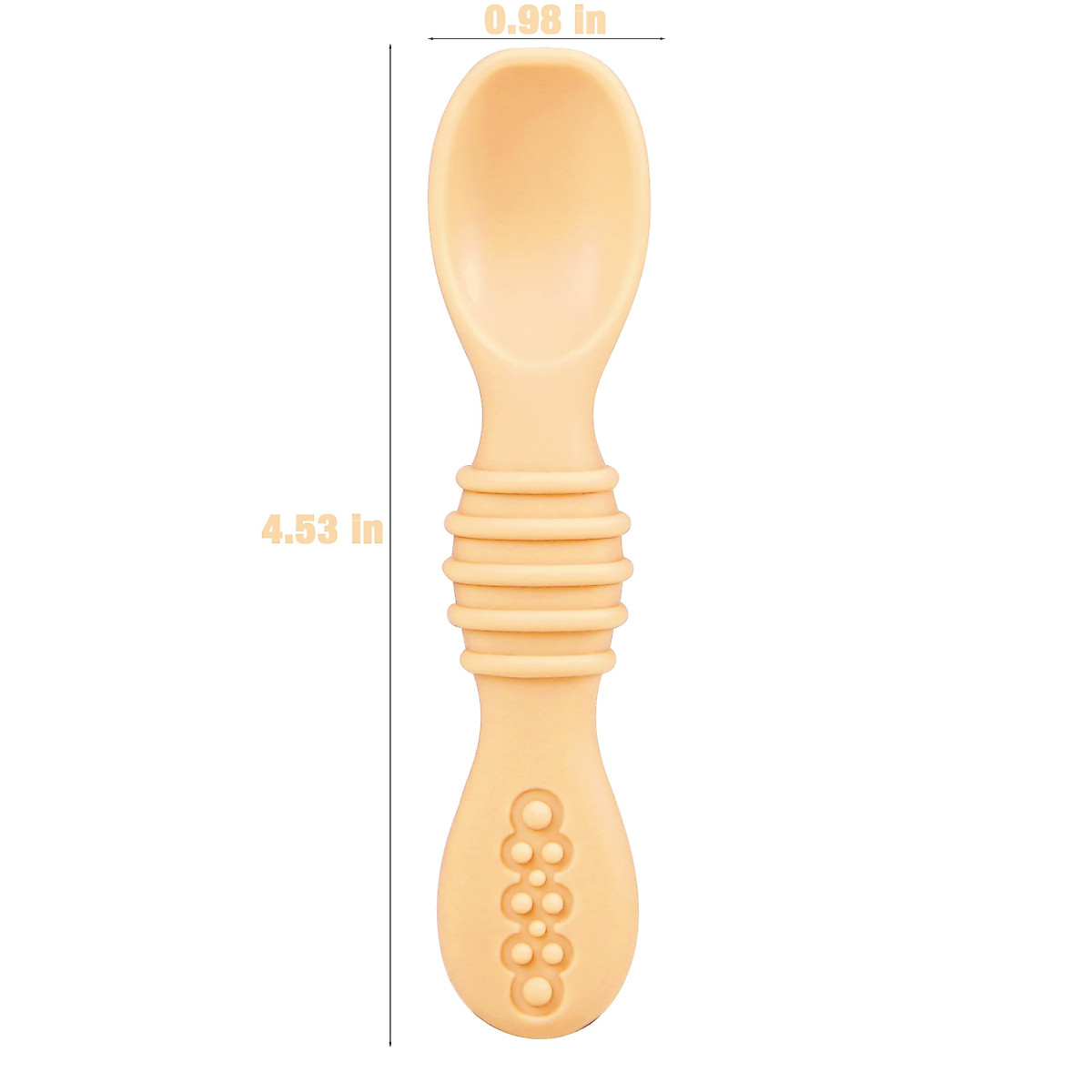 PandaEar Silicone Suction Plates with 3 Spoons Forks for Babies & Toddlers| Divided Unbreakable Toddler Plate| Baby Led Weaning Supplies Self Feeding Eating Utensils| BPA-Free