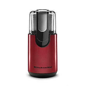 KitchenAid BCG111ER Blade Coffee Grinder - Empire Red, 4 oz