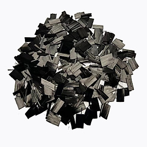 Generic 10mm Sheet-Like Carbon Fiber Random Pattern Automotive Interior forging Pattern Product Surface Modification Accessories (1000, Grams), black