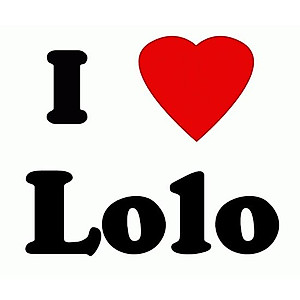 CafePress I Love Lolo Mug Ceramic Coffee Mug, Tea Cup 11 oz