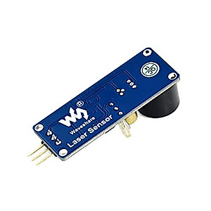 Waveshare Laser Receiver Module Laser Sensor Module Transmitter Module for AVR PIC, Compatible with Raspberry Pi 5/4B/3B/Zero/Zero W/Zero 2W/Pico/Pico W/Pico WH
