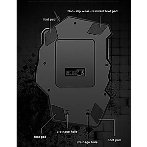Eboxer One Handed Mechanical Keyboard, Ergonomic Wired Left Hand Backlit Gaming Keypad for Win2000 / for Win XP/for Win ME/for Vista / Win7 / Win8