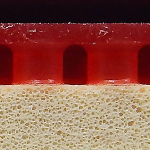 Butterfly Bryce High Speed Table Tennis Rubber Sheet - 1.9 or 2.1 mm - Red or Black - 1 Inverted Table Tennis Rubber Sheet - Professional Table Tennis Rubber