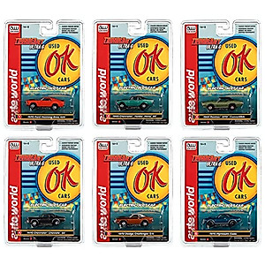 Auto World Thunderjet OK Used Cars 1970 Ford Mustang Boss 429 (Orange) HO Scale Slot Car