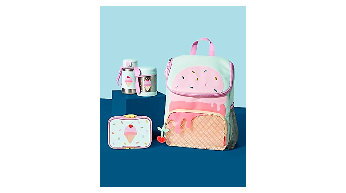 Skip Hop Ice Cream Kids Backpack for Kindergarten | Durable & Fun