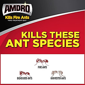 Amdro Yard Treatment Bait Kills Fire Ants Granules 5 Pounds