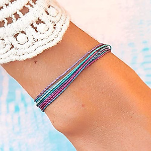 Pura Vida Bracelet Muted Original Moonlit Seas Bracelet - Adjustable with Waterproof Band, String Bracelet for Women - Stackable Bracelets for Teen Girls, Handmade Bracelets for Teens - One Size