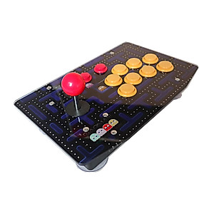 R A C- S400 J Two Players Retro Arcade Game Console Joystick Fight Stick Raspberry P I4 Model B4 G128 G18000 Games Plug Play