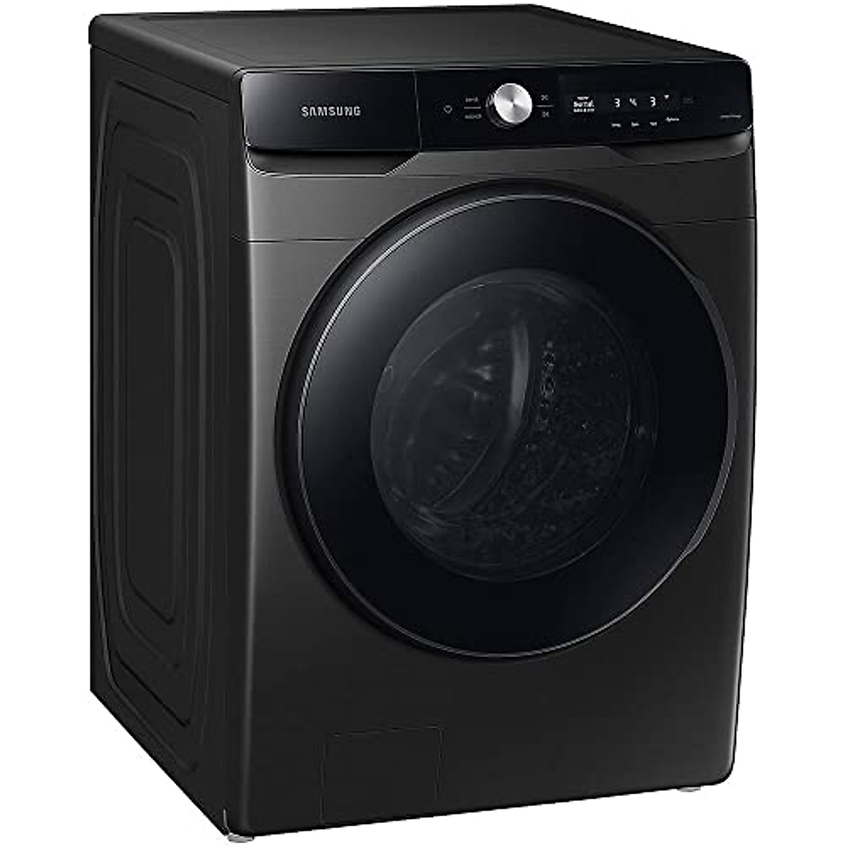 Samsung WF45A6400AV 4.5 Cu. Ft. Brushed Black Large Capacity Smart Dial Front Load Washer