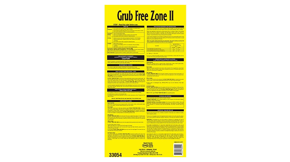 Hi-Yield Grub Free Zone II: Powerful Insect Control