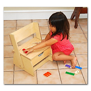 Step 'n Store Name Puzzle Stool