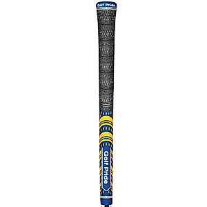 Golf Pride MCC Multi Compound Teams Golf Grip (Navy/Yellow)