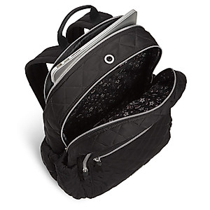 Vera Bradley Womens Performance Twill Campus Backpack Bookbag, Olive Leaf, One Size US