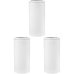 BESTonZON 3pcs Insulated Soda Reusable Personalized Cans Wraps Weddings Coke Vacuum Beer As Metal Color Mug Events Nonslip Portable Double- Walled Bar Wine Protectors Bottle Collapsible