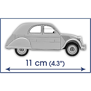 COBI Youngtimer Collection Citroen 2CV Type A Vehicle, Silver
