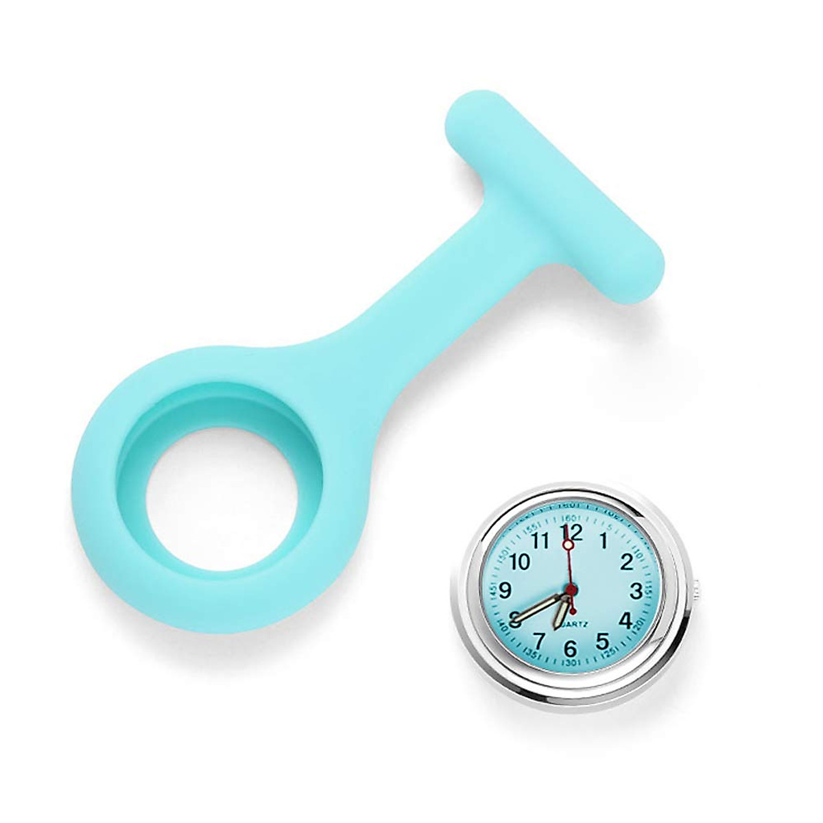 Groupcow 5pcs Silicone Nurses Watch (Practical Colour)