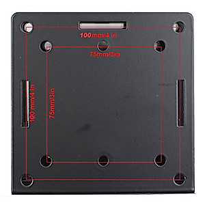 Videosecu Adjustable Small Device Wall-Mounted Bracket for Cable Box Digital TV Media Players Game Consoles MTC02B 1QJ